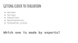 Materials evaluation | PPTX