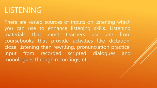 MATERIALS FOR ENHANCING LISTENING AND SPEAKING SKILLS.pptx