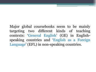 Materials for general english | PPTX