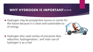 Materials for hydrogen storage | PPTX