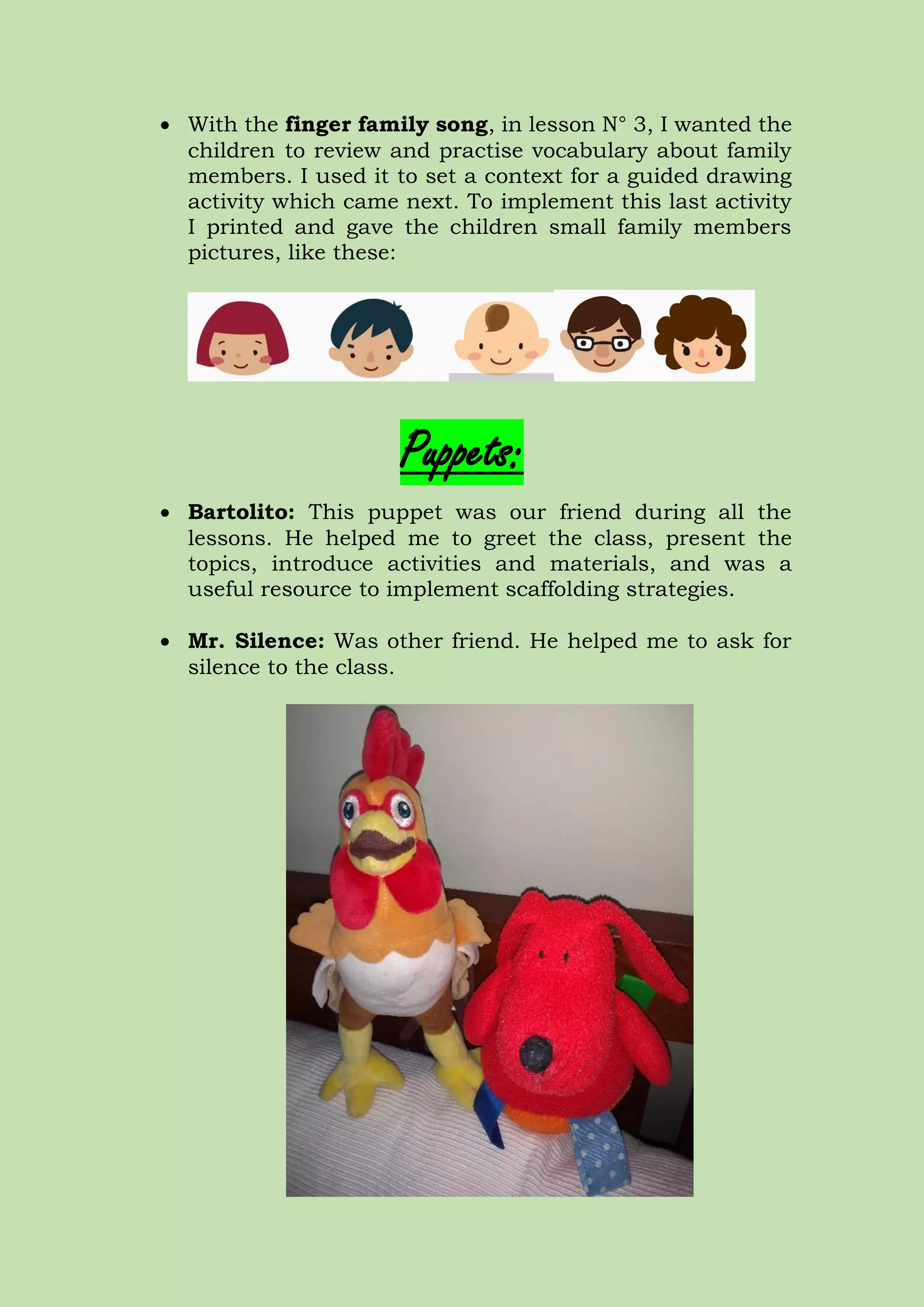 Materials for kindergarten | PDF