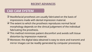 MATERIALS FOR MAXILLOFACIAL PROSTHESIS.pptx