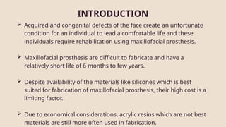 MATERIALS FOR MAXILLOFACIAL PROSTHESIS.pptx