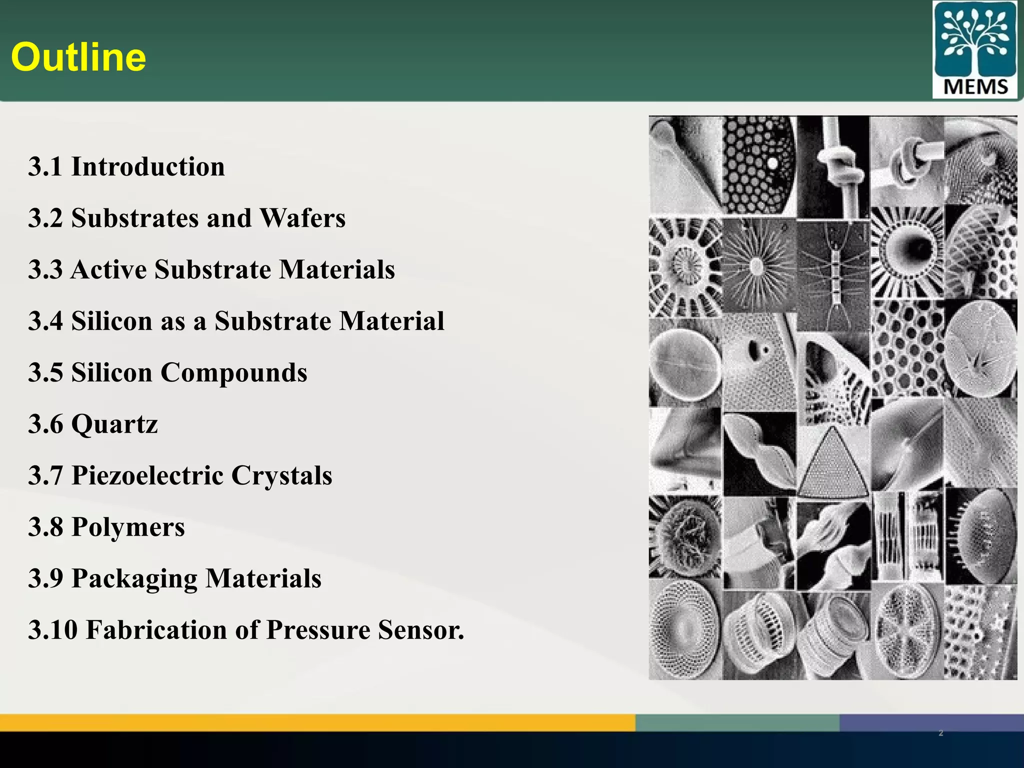 Materials for MEMS | PPT