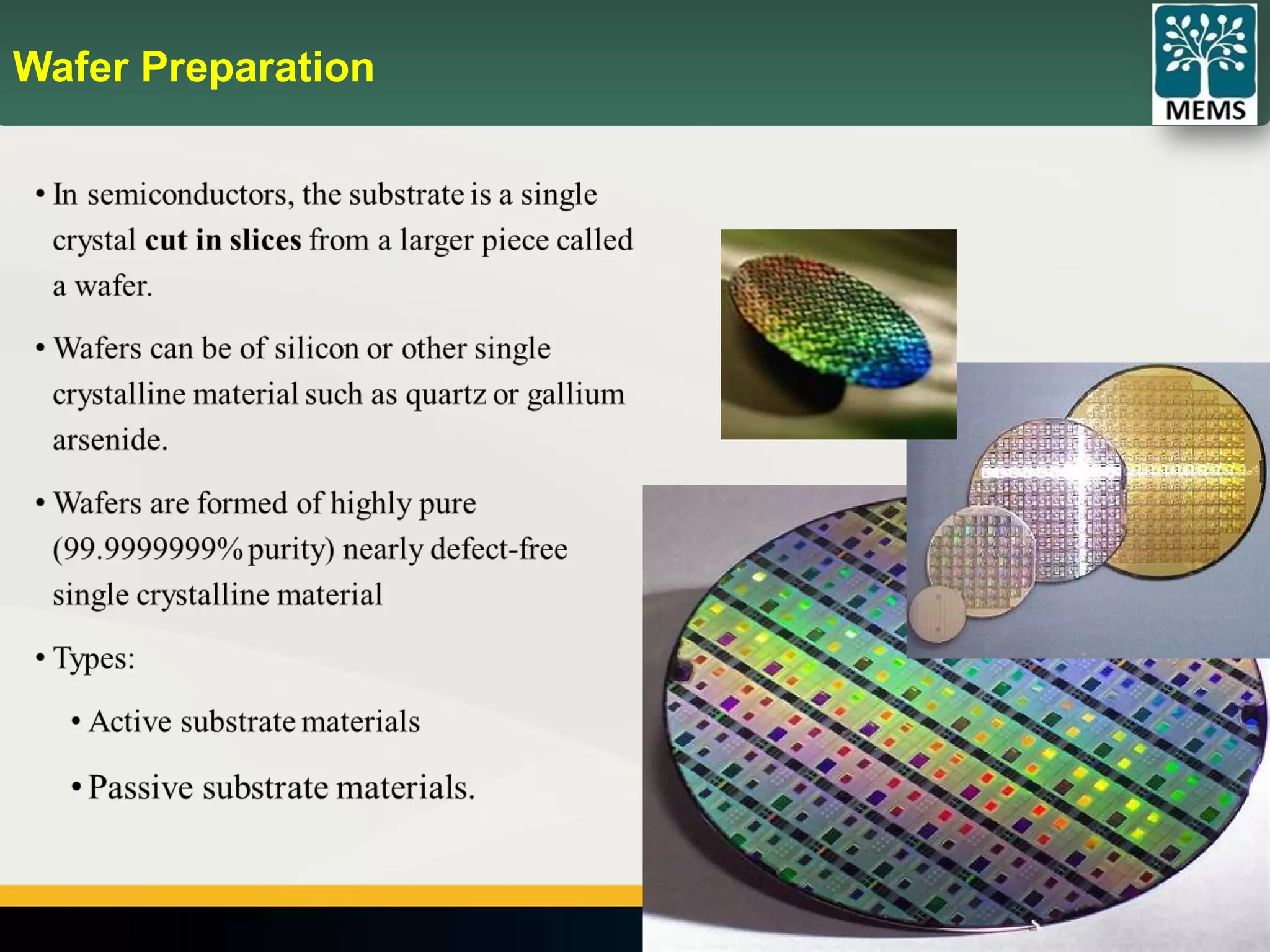 Materials for MEMS | PPT