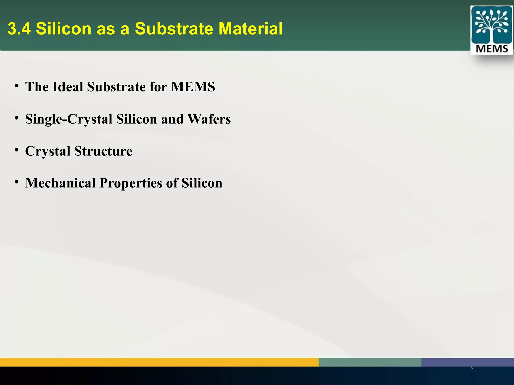 Materials for MEMS | PPT