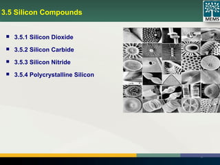 Materials for MEMS | PPT