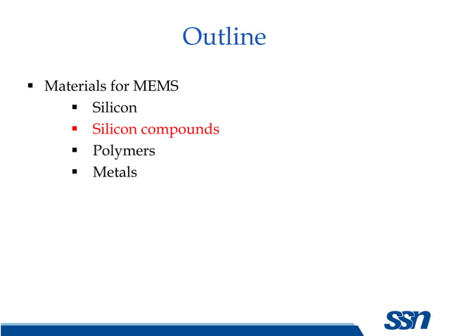 Materials for MEMS.pdf | Chemistry | Science
