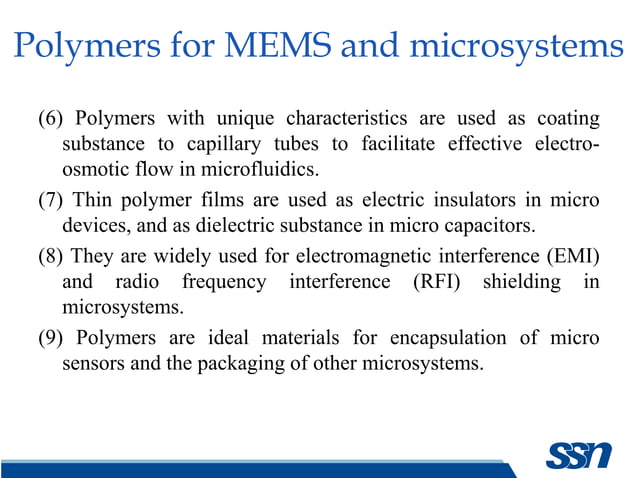 Materials for MEMS.pdf | Chemistry | Science