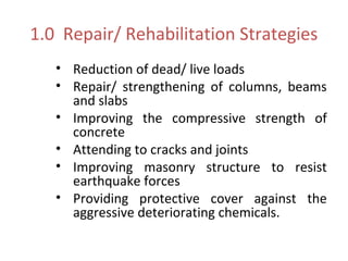 Materials for rcc repairs and rehabilitation | PPT