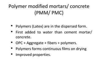 Materials for rcc repairs and rehabilitation | PPT