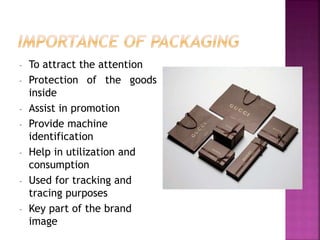 Materials handling and packaging presentation | PPTX