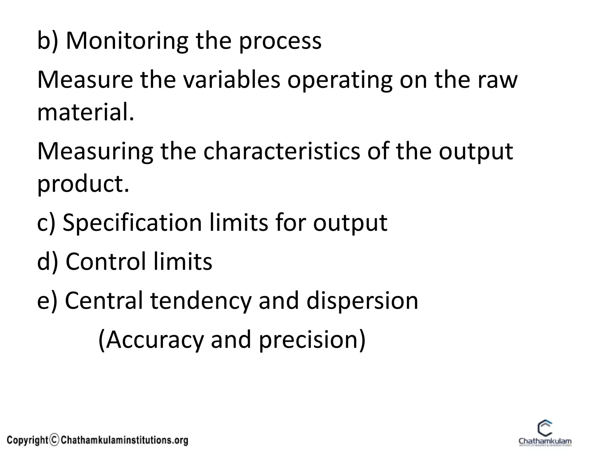 Materials handling and quality assurance ( Operations Management ) | PPTX