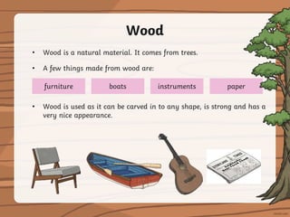 Materials information power point | PPTX