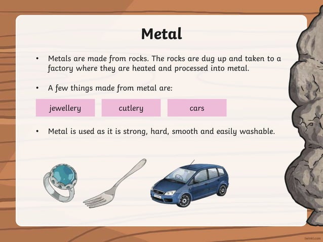 Materials information power point | PPTX