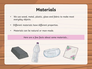 Materials information power point | PPT