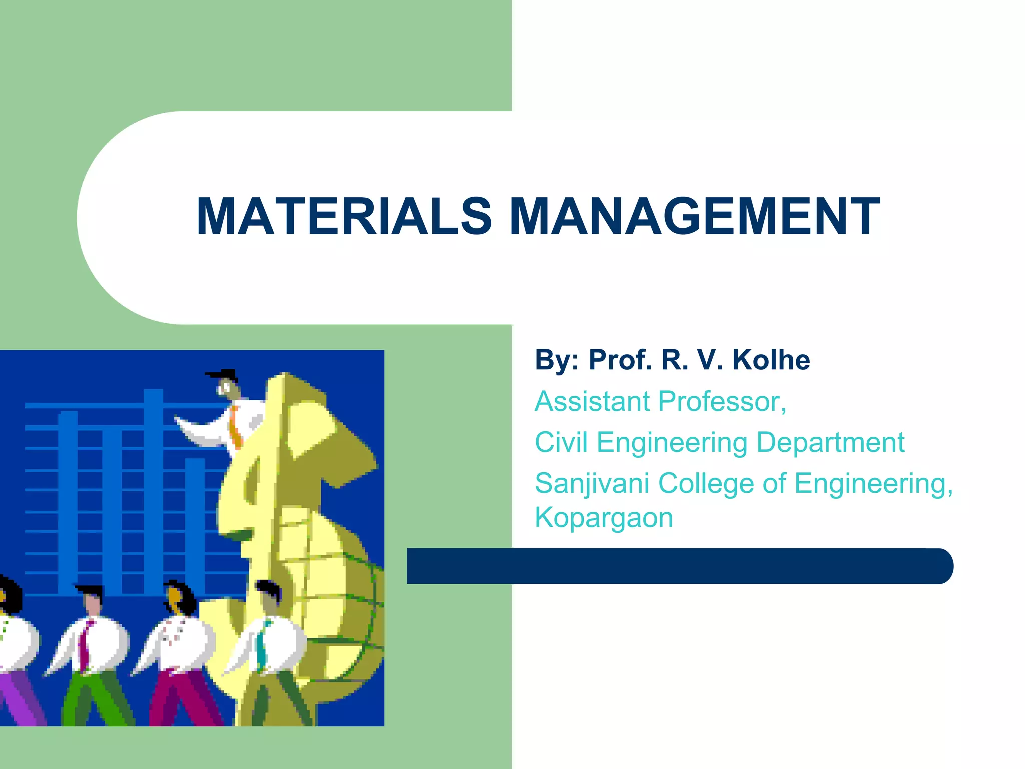 Materials Management in Civil Engineering | PDF