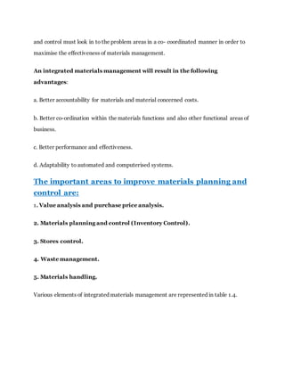 Materials management | PDF