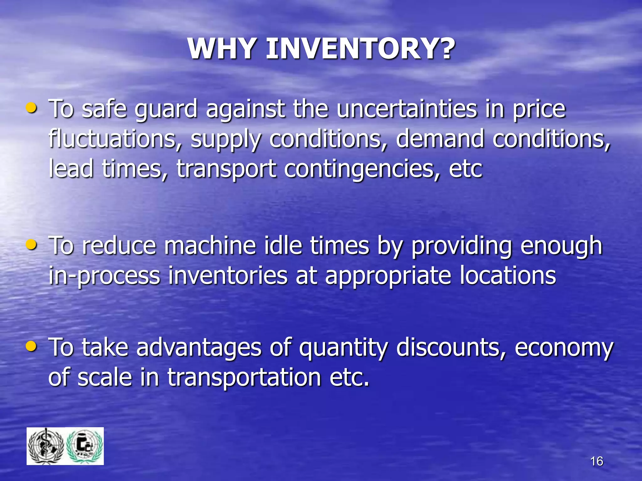 Materials Management Introduction to Inventory.ppt