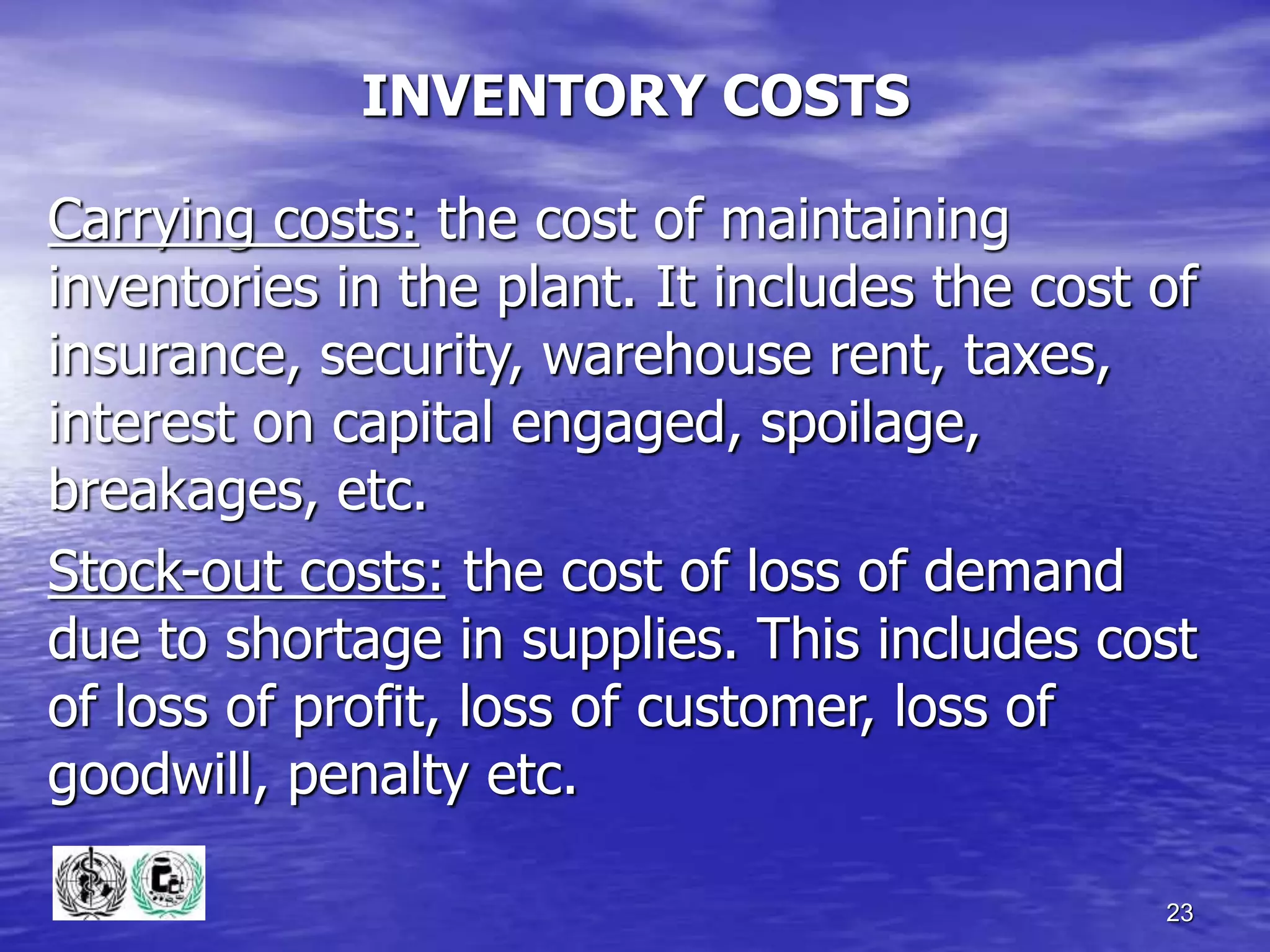Materials Management Introduction to Inventory.ppt