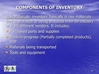 Materials Management Introduction to Inventory.ppt