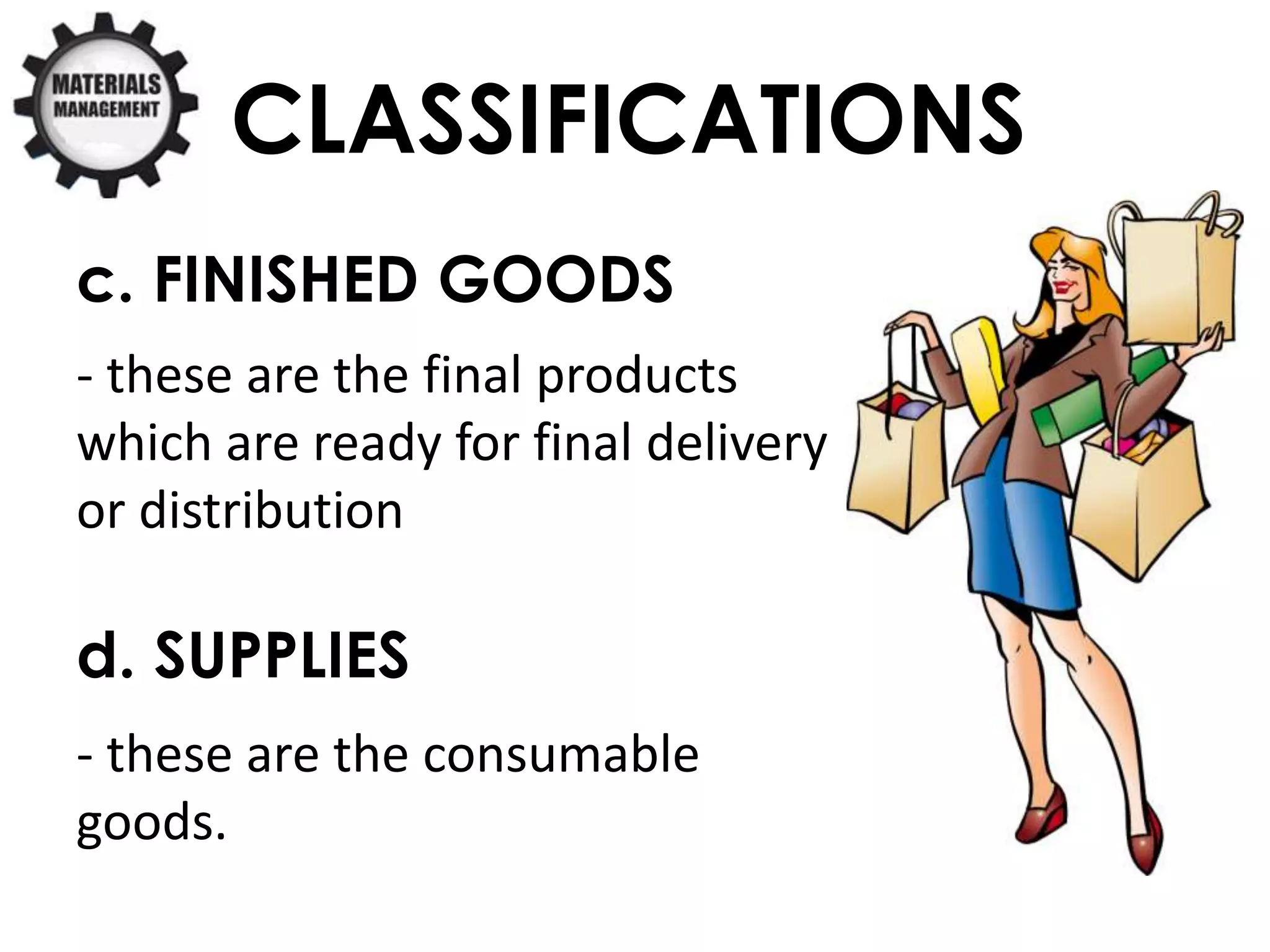 Materials management ppt | PPTX