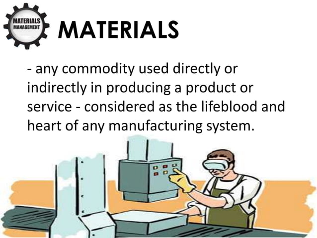 Materials management ppt | PPTX