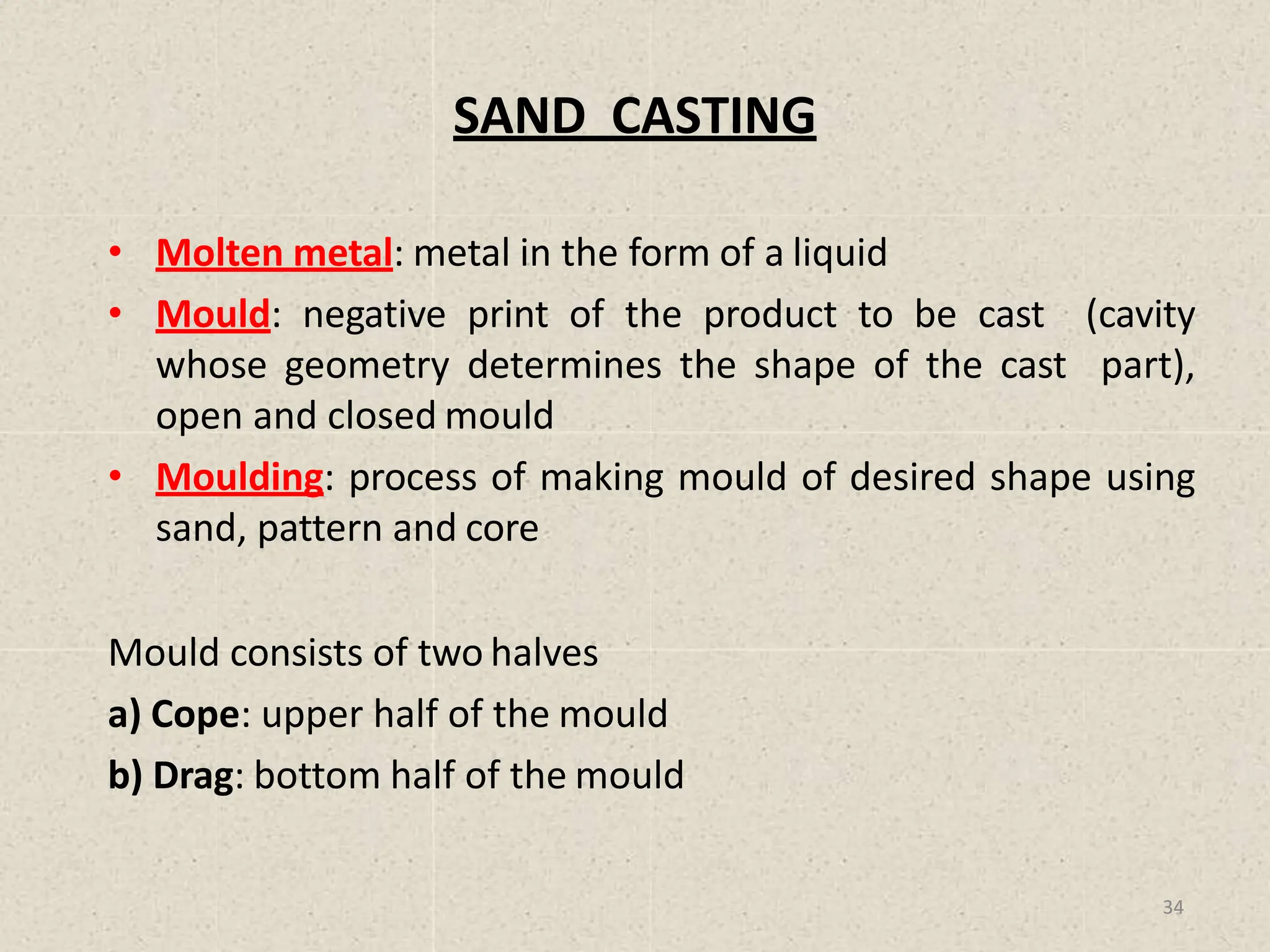 Materials & Manufacturing Process - Mechanical Engineering | PPTX