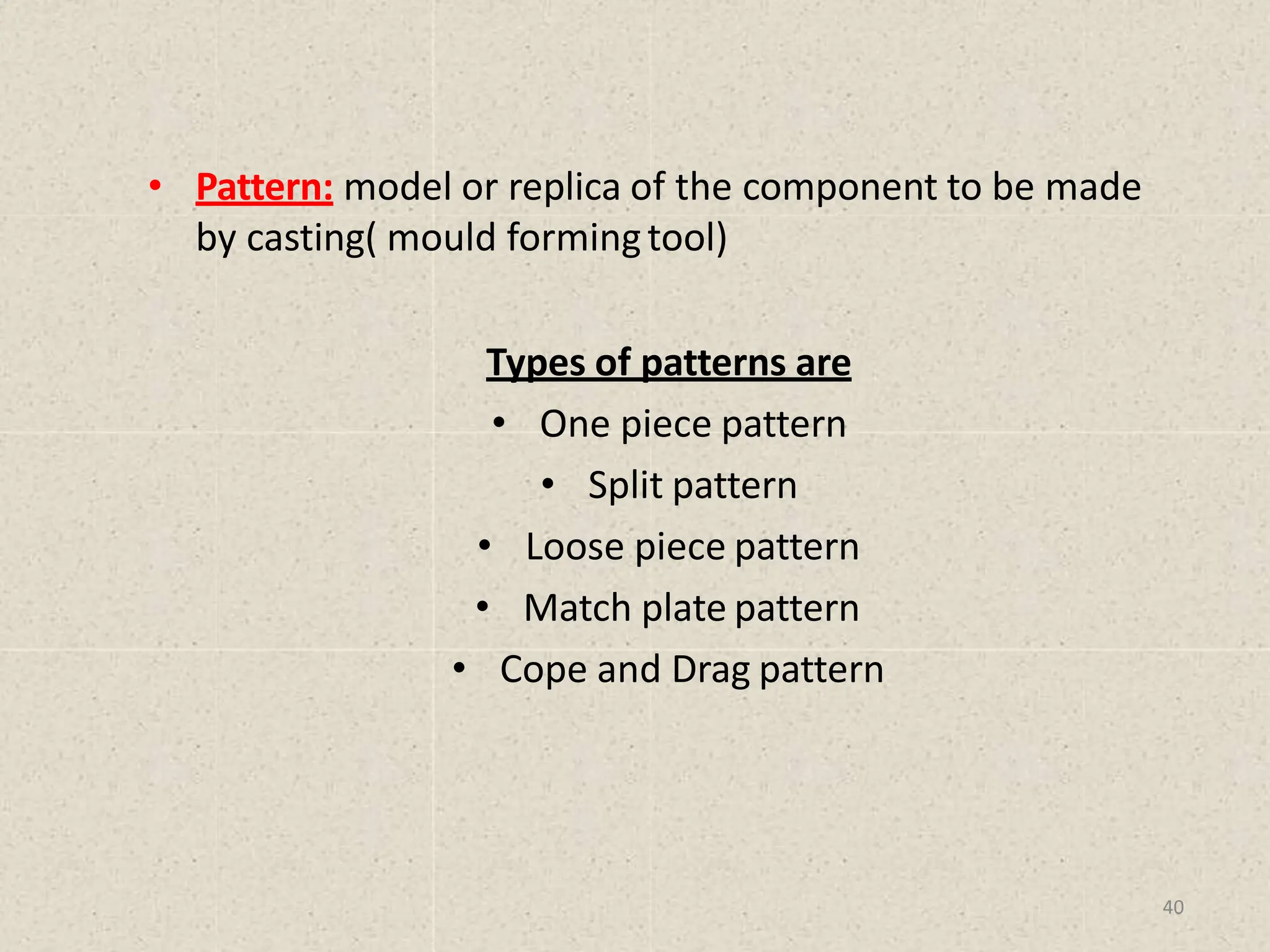 Materials & Manufacturing Process - Mechanical Engineering | PPTX