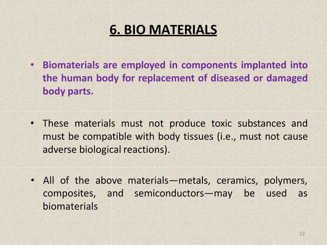 Materials & Manufacturing Process - Mechanical Engineering | PPTX ...