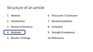Materials And Methods Images