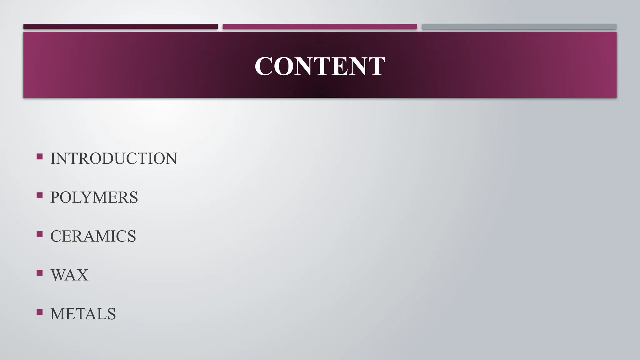 MATERIALS OF Additive Manufacturing TECHNOLOGY (1).pptx | Chemistry | Science