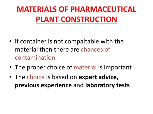 Materials of pharmaceutical plant construction.pptx