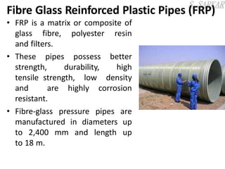 Materials of sewer | PPT