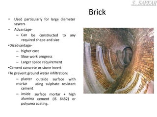 Materials of sewer | PPT