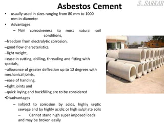Materials of sewer | PPT