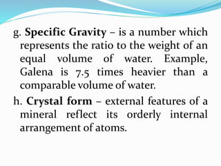 Materials of the earth | PPT