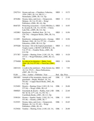 Materials order | DOC