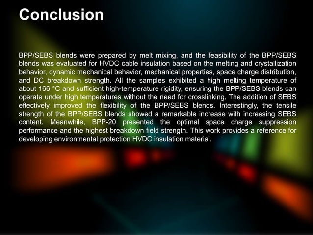 cable insulator.pptx | Chemistry | Science