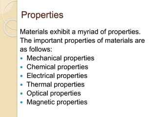 Materials science & engineering | PPT