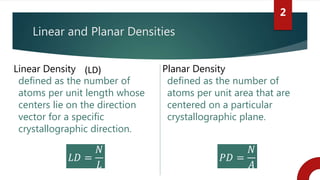 Materials Science and Engineering 1 | PPTX