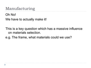 Materials selection for Design | PPTX