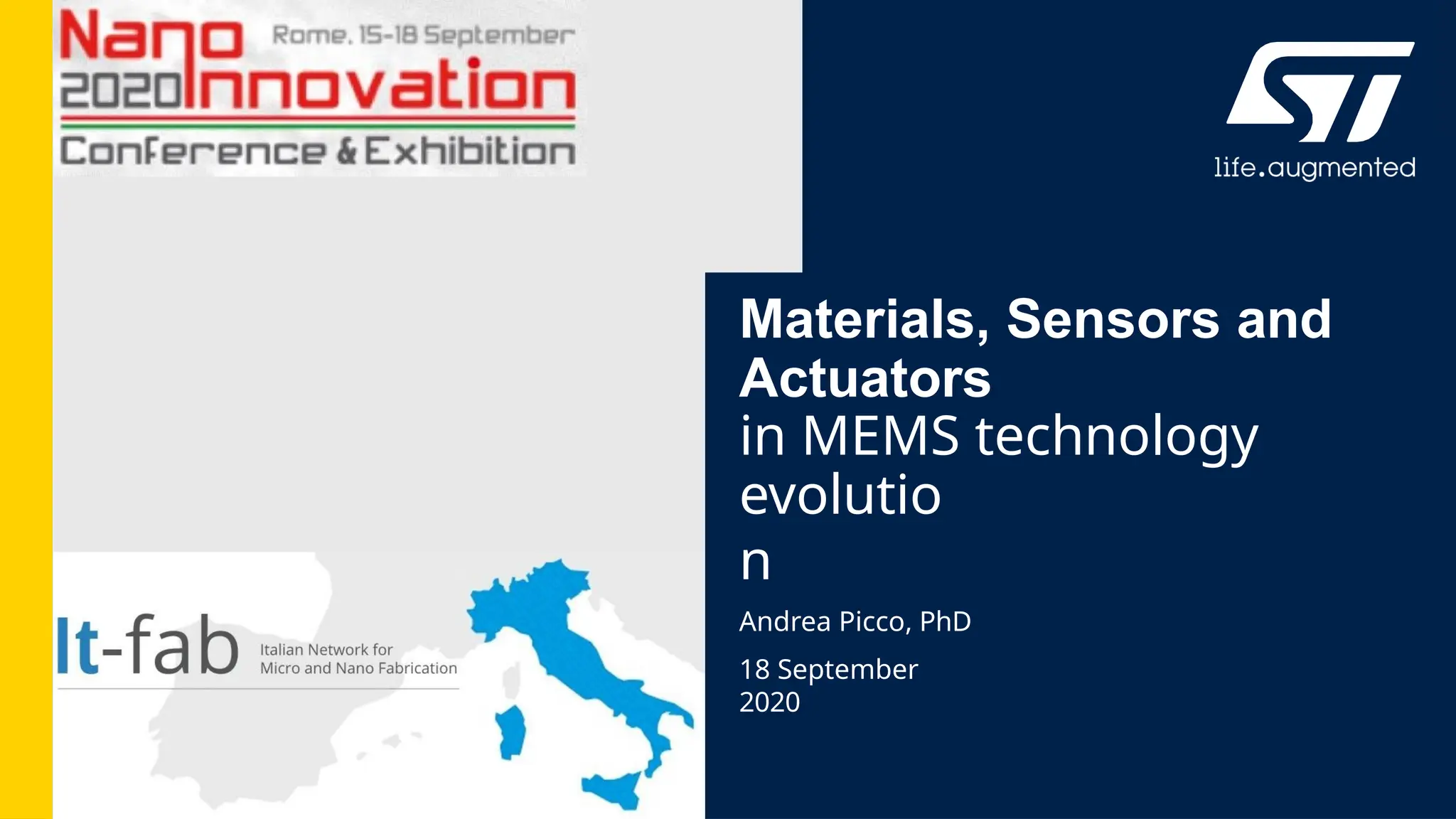 Materials, Sensors and Actuators in MEMS technology evolution.pptx