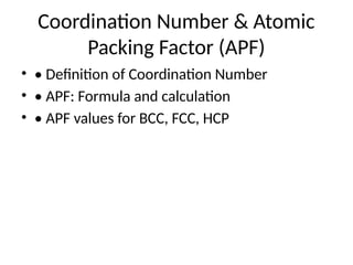 Materials_Structure and characterization | PPT