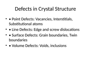 Materials_Structure and characterization | PPT