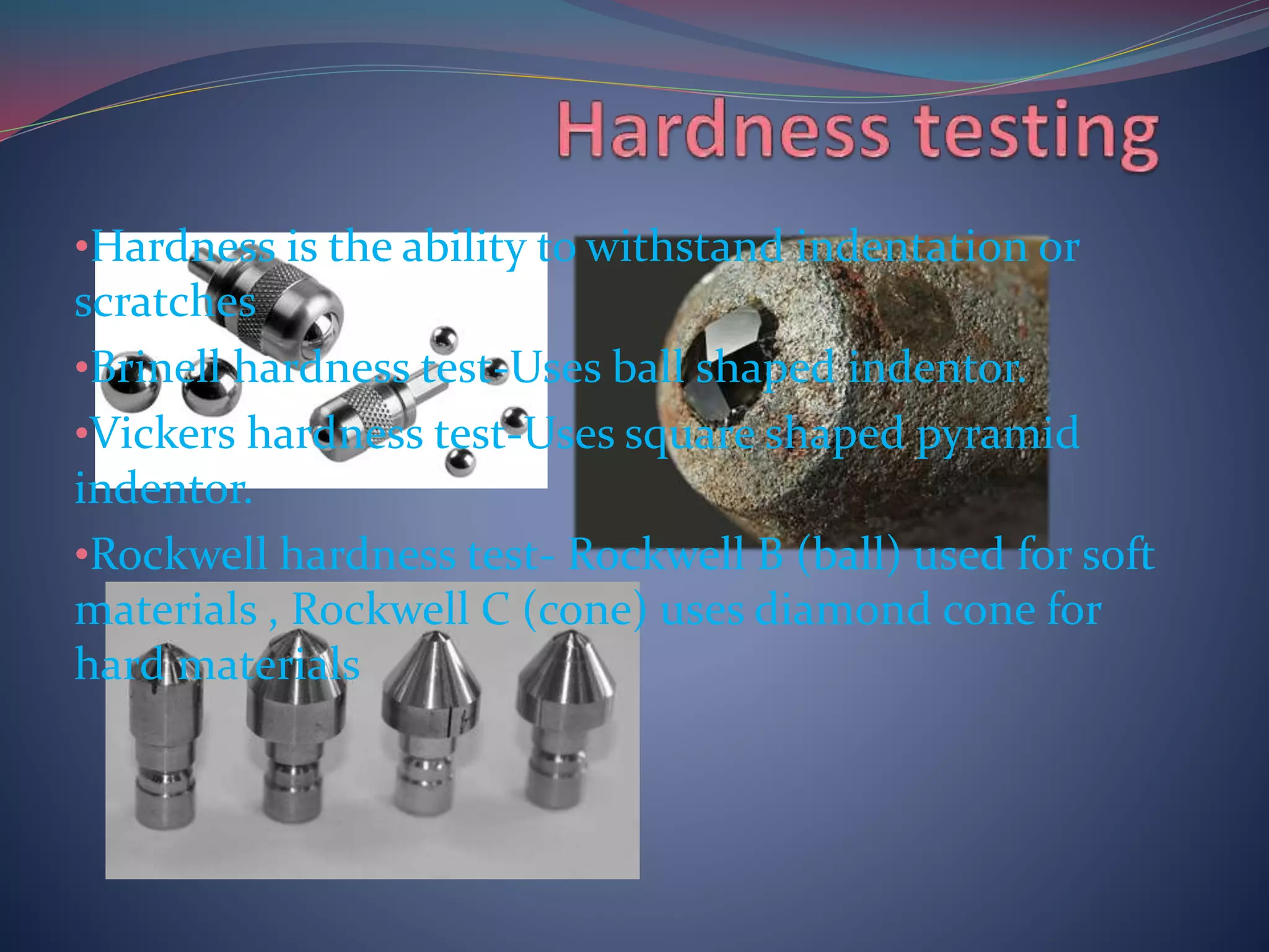 Materials testing | PPTX | Physics | Science