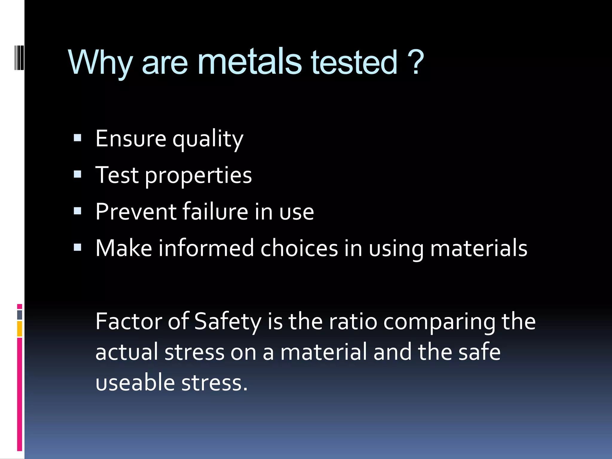 Materials testing | PPTX