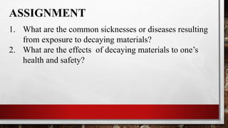 Materials That Undergo Decay.pptx