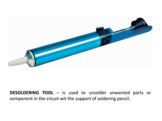 Materials, Tools, Equipment and Testing Devices | PPTX