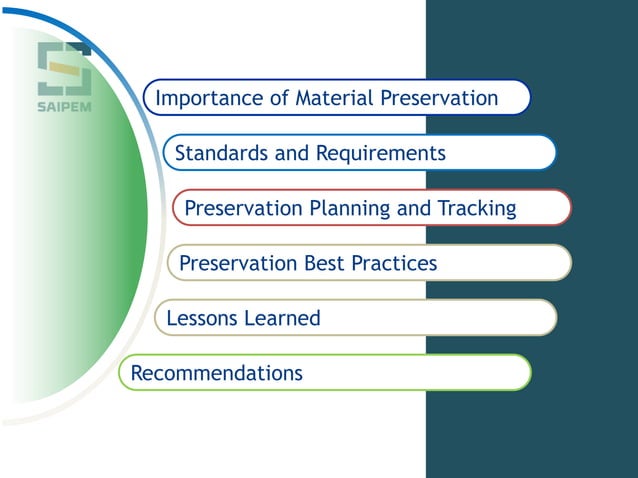 Material Storage Handling Preservation Pptx
